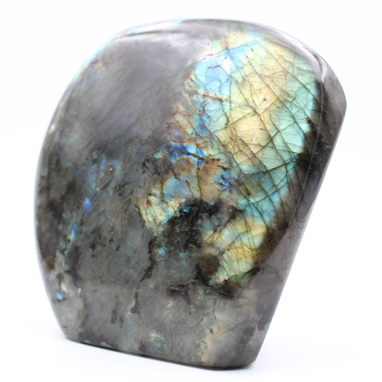 Pietra ornamentale labradorite Madagascar 970gr 11cm | 79€